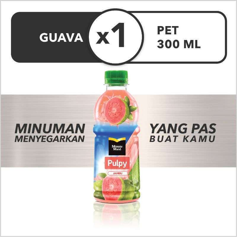 Jual Minute Maid Pulpy Guava 300ml di Seller Dede collection - Kebon ...