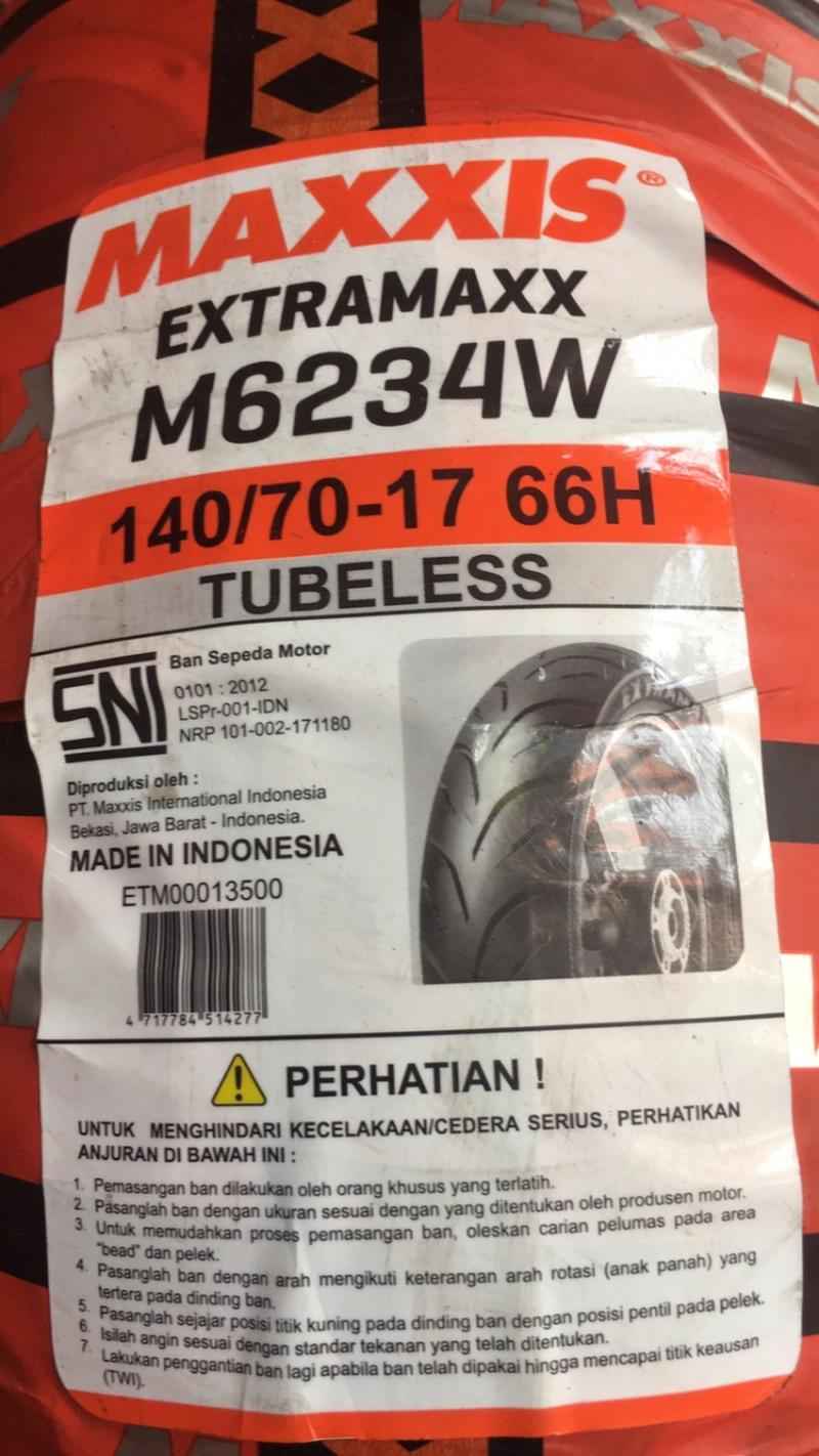 Jual Ban MAXXIS EXTRAMAXX 140-70-17 di Seller Proking Motor - Gelora ...