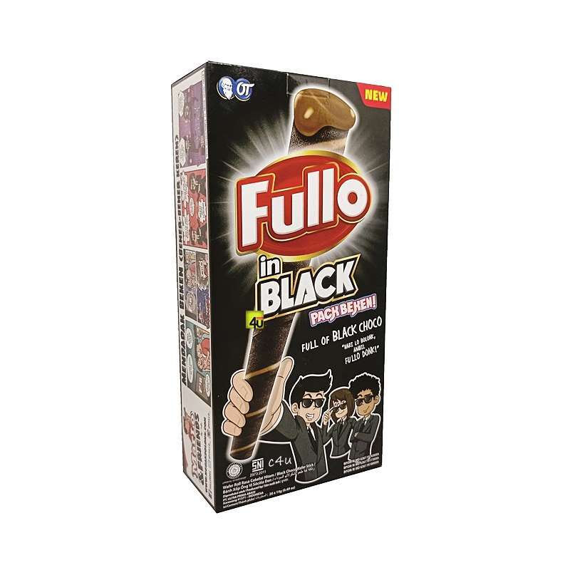 Jual FULLO Pack Beken - IN BLACK Wafer Roll - isi 20 pcs di Seller ...