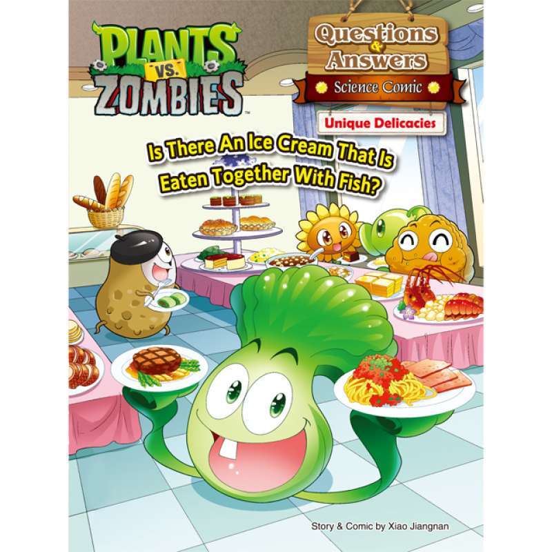 Jual Plants vs Zombies Questions & Answers Science Comic: Unique ...