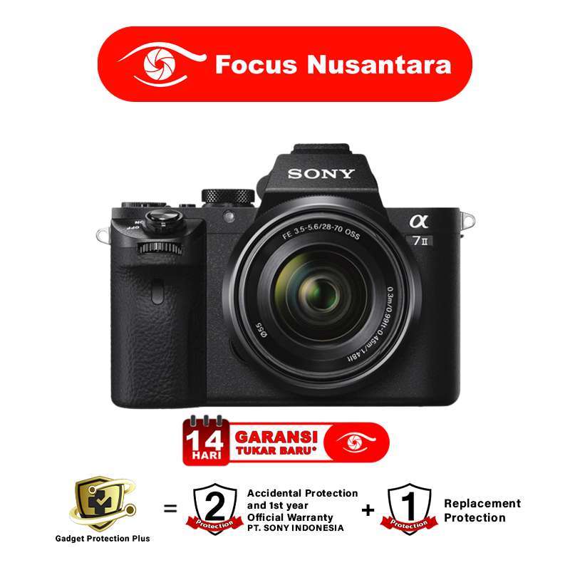 Promo Focus Nusantara - Sony Alpha A7 Ii Kit Fe 28-70mm F/3.5-5.6 Oss Diskon 12% Di Seller Focus ...