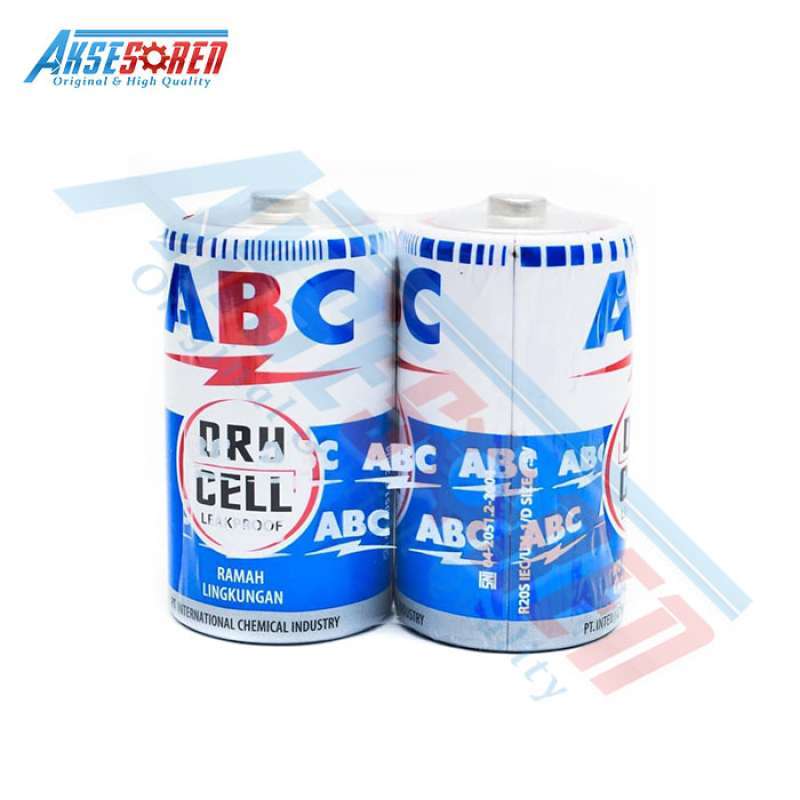 Jual [original] Abc Battery Size D Dry Cell [2 Pcs] / Baterai Abc Besar ...