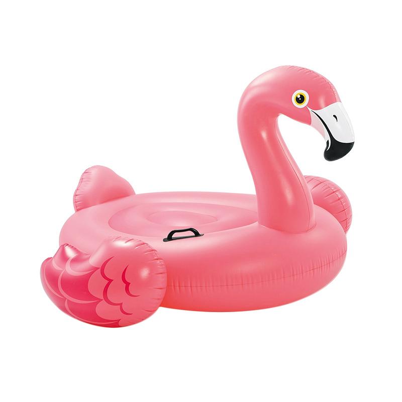 Jual Intex 57558 Giant Float Flamingo Ride-on Pelampung Renang - Pink ...