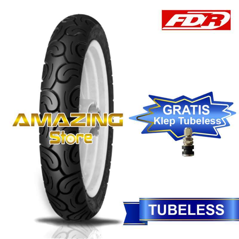 Promo FDR Facio Ukuran 80/90 - 14 Tubeless Ban Motor Matic [Free Pentil ...
