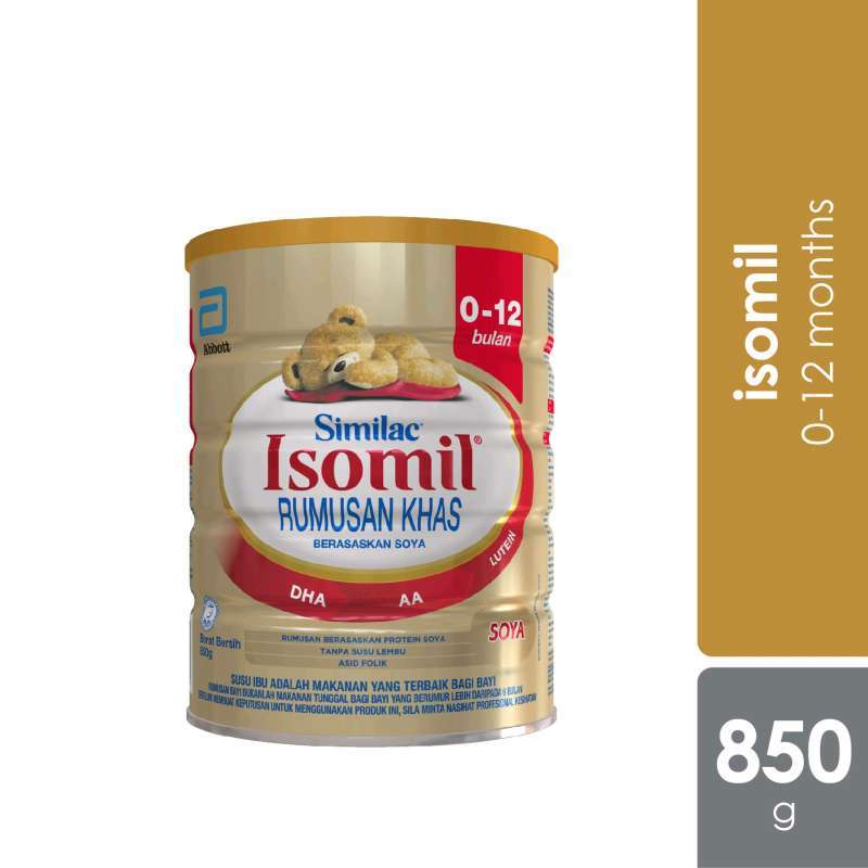 Jual Isomil Advance Soya Susu Formula 850 gr ( 0-12 Bulan] di Seller ...