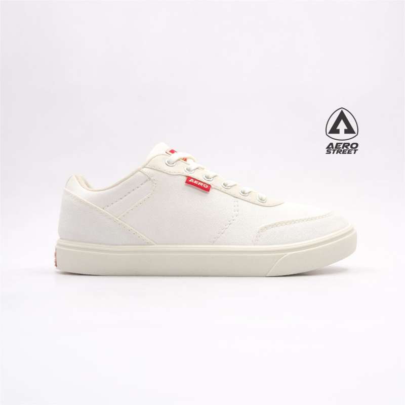 Jual Aerostreet 36-45 Brave Low White - Sepatu Sneakers Casual Sport ...