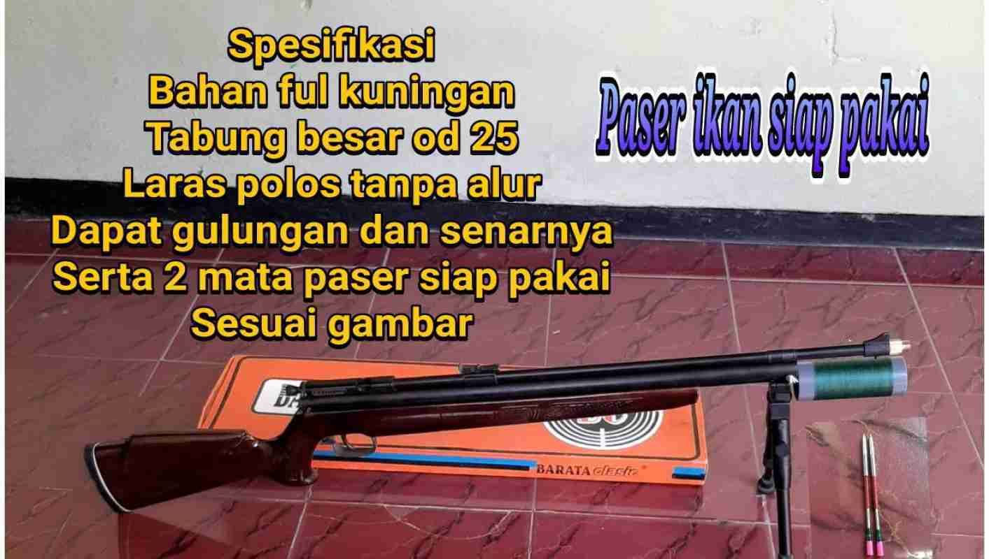 Jual Senapang Pcp Paser Ikan Original Harga Termurah Juni 2024 | Blibli