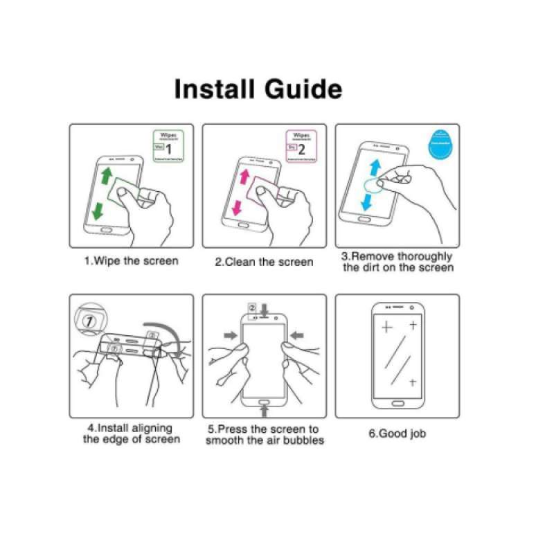 Promo Tissue Anti Gores Tempered Glass Tisu Basah Kering Wet Dry Wipes ...