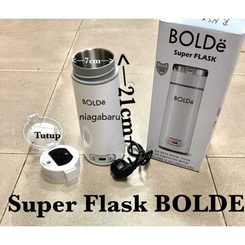 Promo Bolde Super Flask / Pemanas Air Portable Diskon 15% Di Seller ...