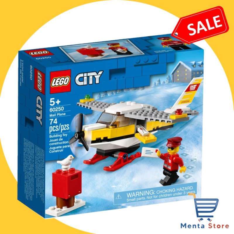 Jual Lego City 60250 Mail Plane di Seller Menta Toys Official Store ...