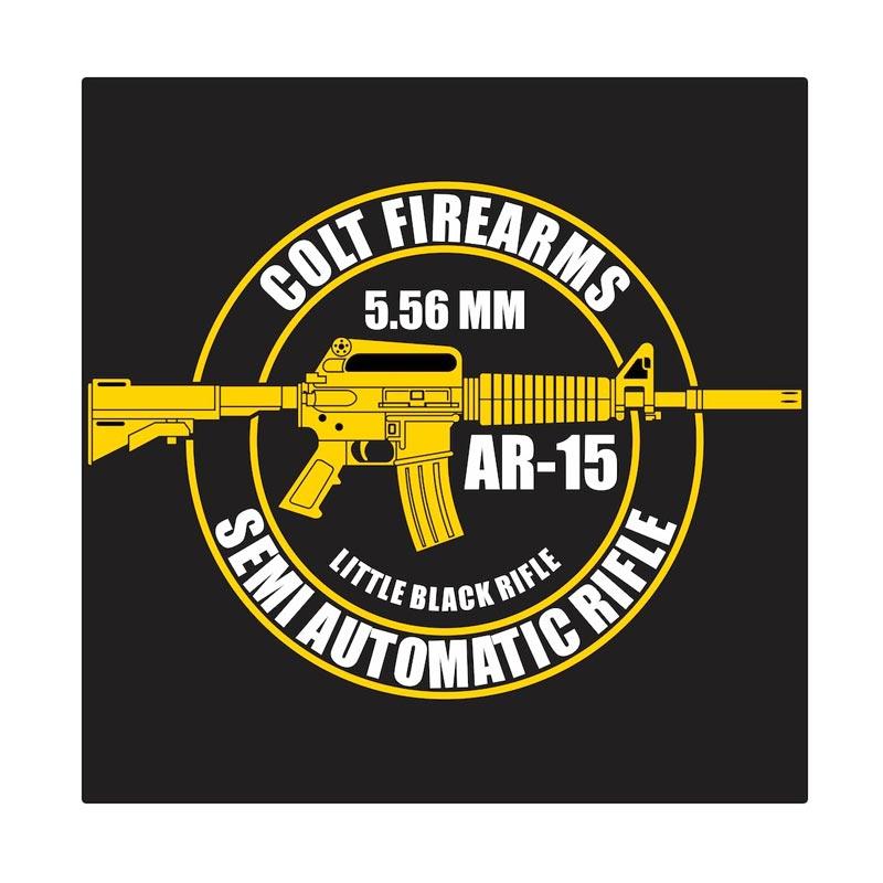 Jual Kyle Colt Firearms AR-15 Carbine Cutting Sticker di Seller Kyle ...