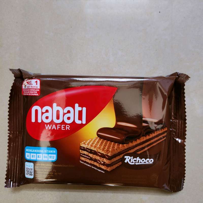 Jual Nabati Wafer Richoco - Wafer Krim Cokelat [38 g/ 60 pcs/ Karton] di Seller Langgan Bdg ...