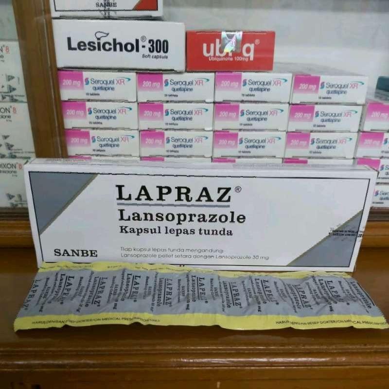Jual Lapraz 30 Mg isi 10 tablet Per Strip ORIGINAL di Seller Apotik sri ...