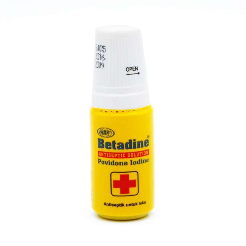 Jual Betadine Solution 10% 5 ml 1 Botol di Seller Apotek Farmaku Tomang ...