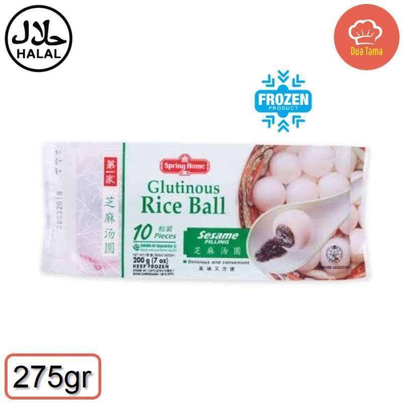 Jual SPRING HOME GLUTINOUS RICE BALL RONDE TYJ 200gr 10 PCS HALAL ...