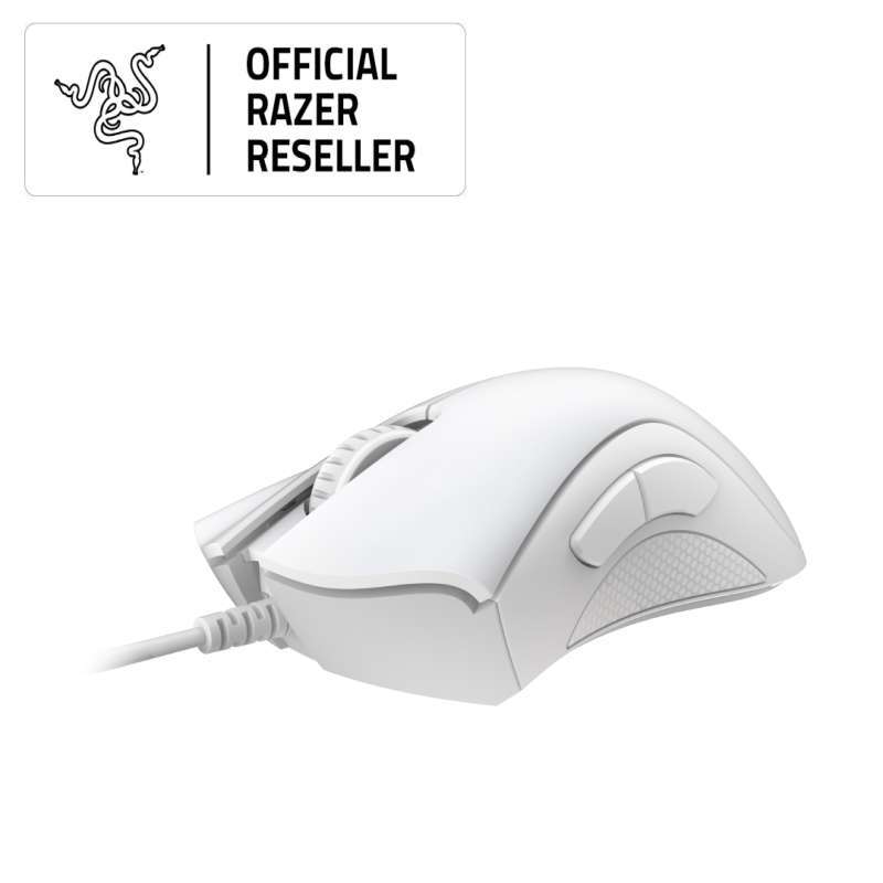 Jual Razer DeathAdder Essential White - Essential gaming mouse with ...