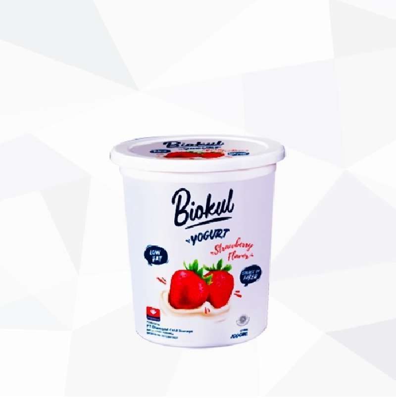 Promo Diamond Biokul Stirred Strawberry Yogurt [1 L] Diskon 5% di ...