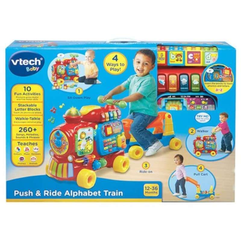 Jual Vtech Baby Push And Ride Alphabet Train di Seller Parvis - Kota ...