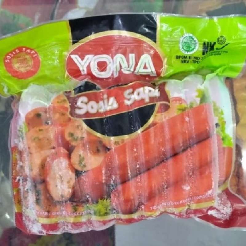 Jual Yona Sosis Sapi Merah 450 g di Seller A5 grosir - Kota Bekasi ...