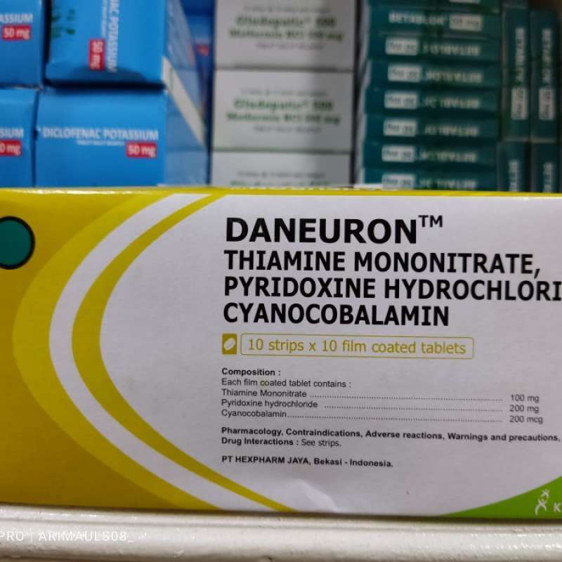 Promo daneuron 100 tablet hexpharm box Diskon 4% di Seller nuissOlshop ...