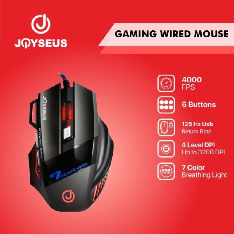 Jual Joyseus Rgb Gaming Mouse Original Murah - Harga Diskon April 2024 ...