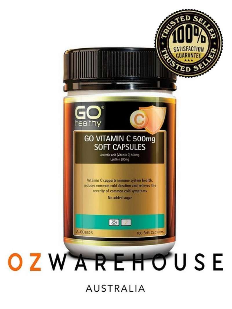 Jual Go Healthy Vitamin C 500mg 100 Soft Capsules di Seller Ozwarehouse ...