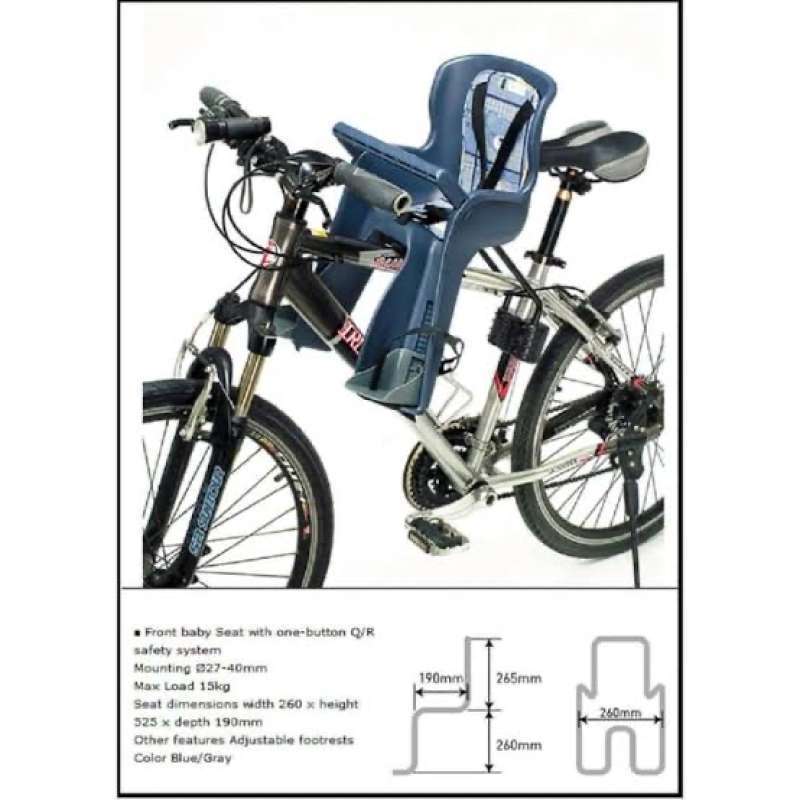 Promo Kursi Boncengan Sepeda Anak Depan Diskon 45% Di Seller Ericlaire ...