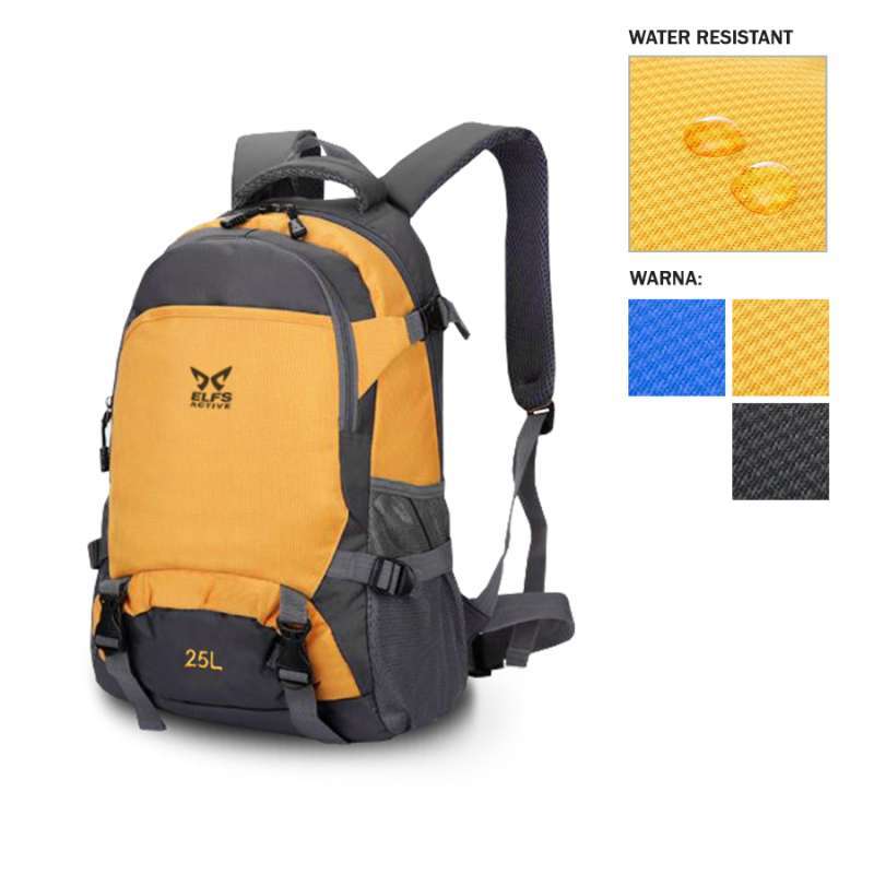 Jual Tas Ransel Gunung Daypack 25L Semi Water Resistant Outdoor Hiking ...