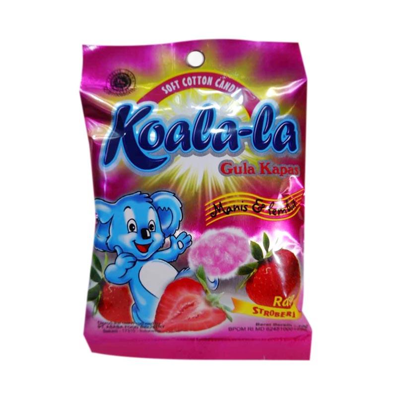 Jual KOALA-LA Gula Kapas Rasa Stroberi [10 g] di Seller Bliblimart ...