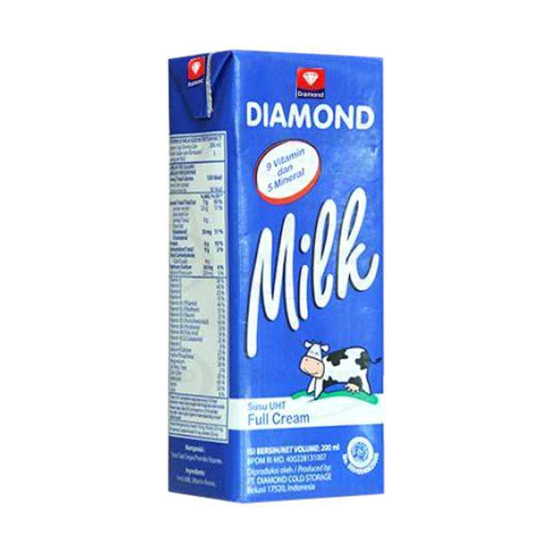 Jual Susu UHT diamond full cream 200 ml di Seller Sumarno mart - Kebon Jeruk, Kota Jakarta Barat ...