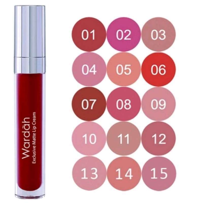Jual Wardah Exclusive Matte Lip Cream di Seller Permadanybeauty ...