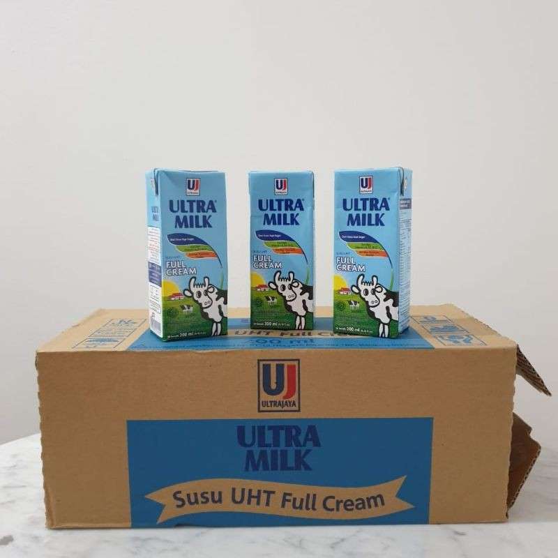 Jual Susu Ultra Milk Susu Uht Full Cream 250ml ( 24 Pcs / Dus ) Di Seller Smart Gadget - Smart ...