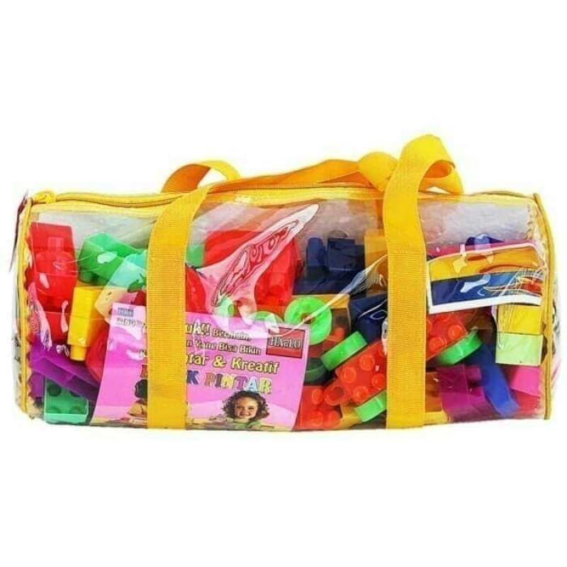 Jual Mainan Blok Brick model kit Lego Anak Bentuk koper di Seller ...