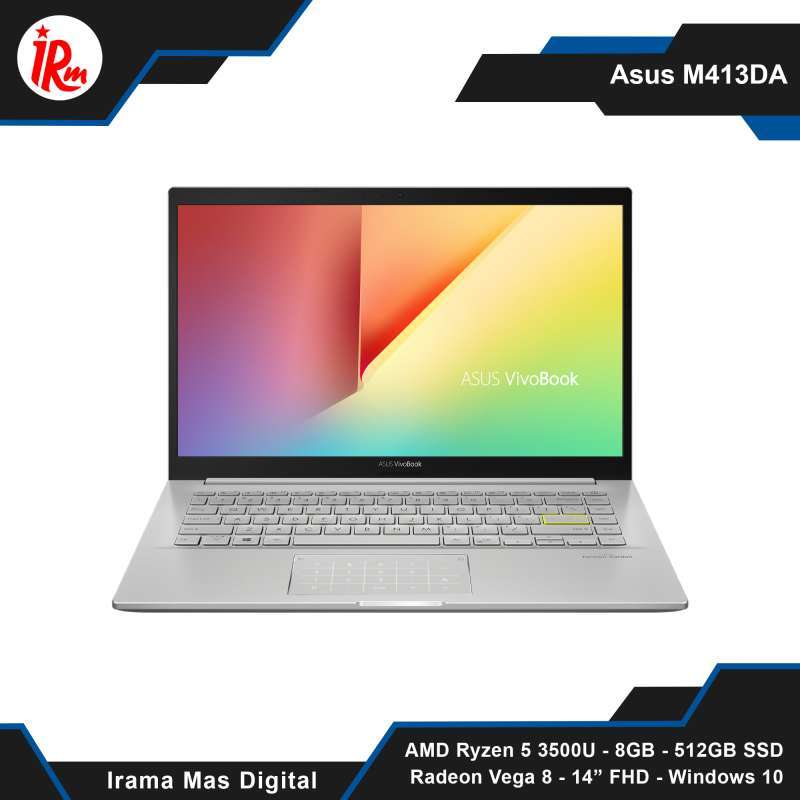 Jual Asus VivoBook M413DA - Ryzen 5 3500U 8GB 512GB SSD - White di ...