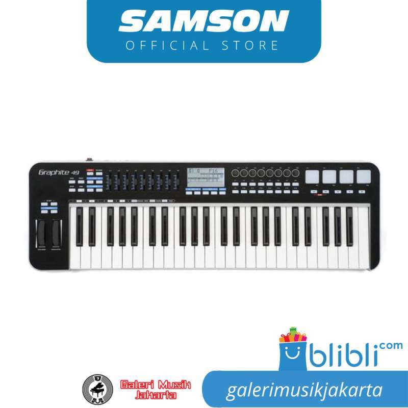 Jual Samson Graphite 49 USB MIDI Keyboard Controller di Seller ...