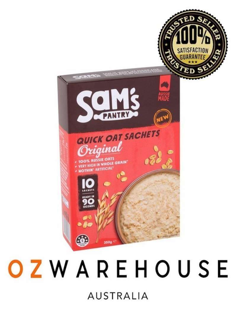 Jual Sam's Pantry Quick Oat Sachets Original 10 pack di Seller ...