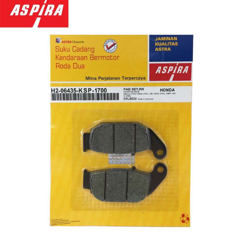 Jual Aspira Kampas Rem Cakram Dispad Set Megapro New Cb150r Cbr ...