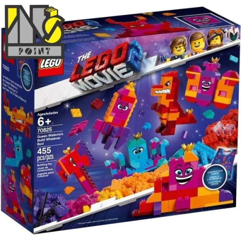 Jual Lego 70825 - The Lego Movie 2 - Queen Watevra's Build Whatever Box ...