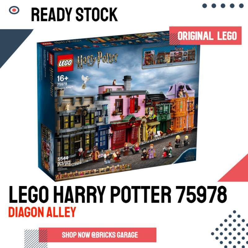 Jual Lego 75978 Harry Potter: Diagon Alley Di Seller Bricks Garage ...