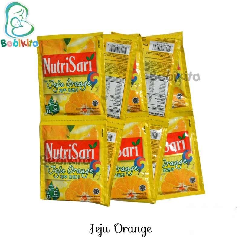Jual NutriSari Minuman Serbuk Instan Rasa Es Jeju Orange - Minuman ...