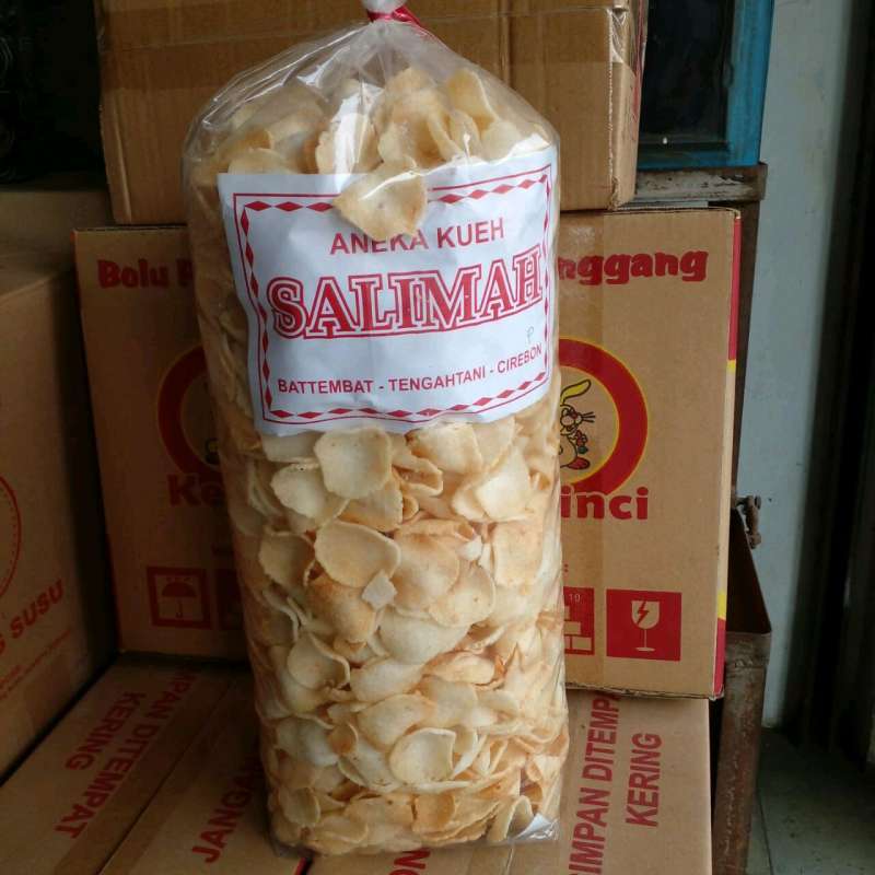 Jual kerupuk srimping khas cirebon 250gr di Seller Kenzi snack - Kab ...