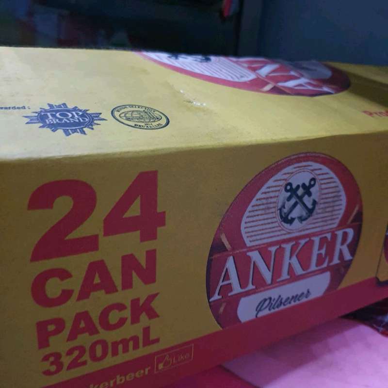 Jual Anker bir minuman beralkohol 320ML [24kaleng / dus] di Seller ...