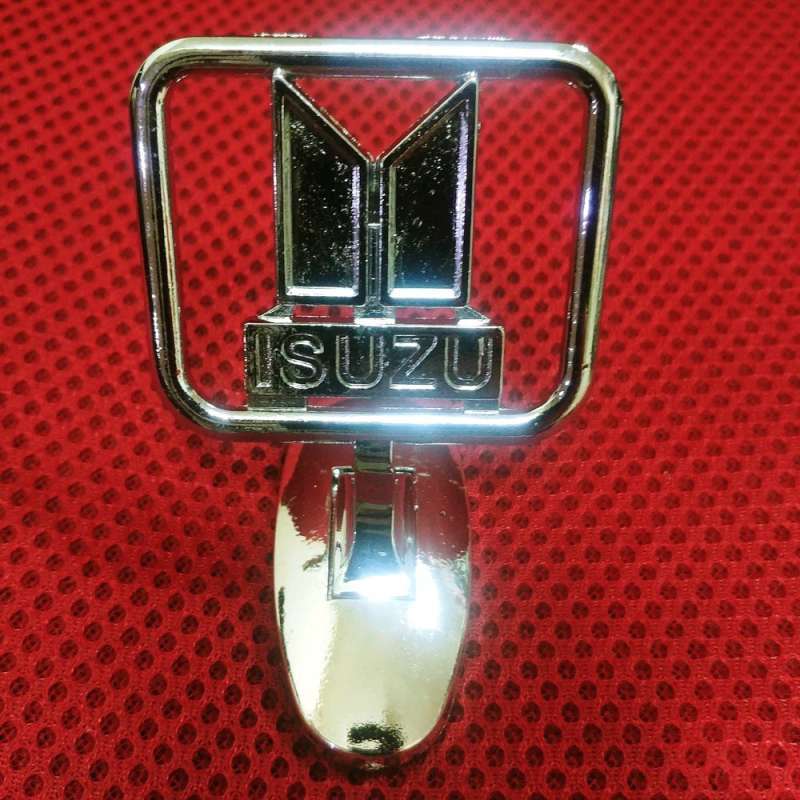 Jual MURAH LAMBANG LOGO EMBLEM ISUZU DEPAN KAP MESIN GRIL MOBIL PANTHER ...