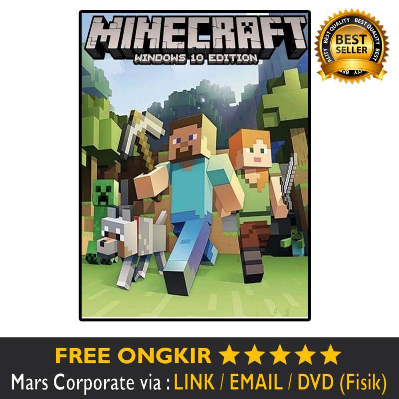 Jual Minecraft Windows 10 Edition Full Version Game PC - PC Games ...
