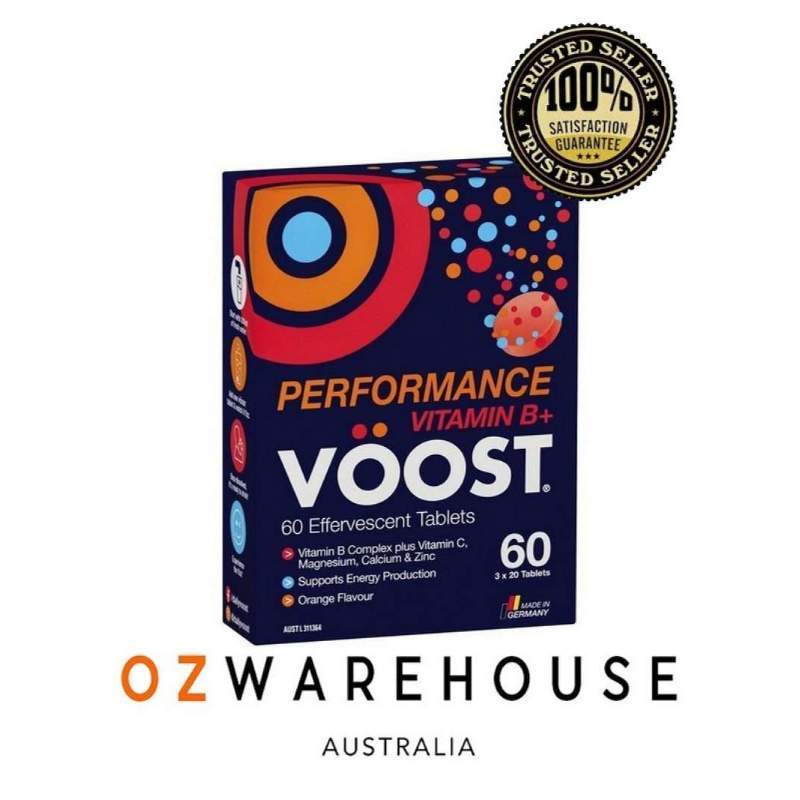 Jual Voost Vitamin B+ Performance Effervescent 60 Pack Exclusive Size ...