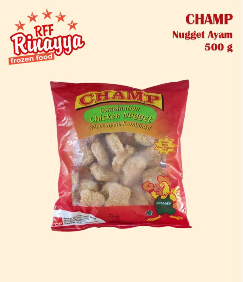 Promo Champ Combination Chicken Nugget Champ Nugget Ayam Kombinasi 500 ...