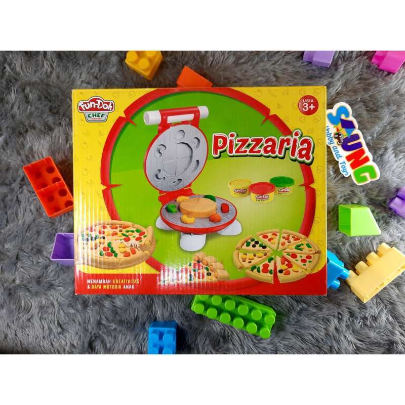 Jual Fundoh Playdoh Fun Doh Lilin Mainan Dan Magic Sand Pasir Mainan ...