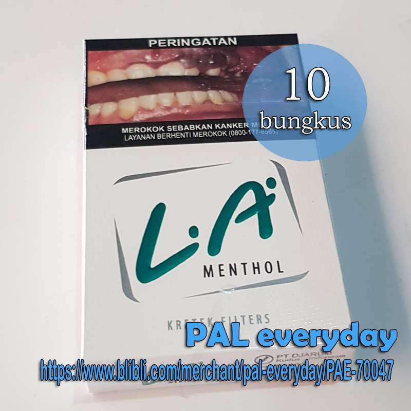 Jual Rokok La Menthol 16 [1 Slop / 10 Bungkus @ 16 Batang] / Djarum ...