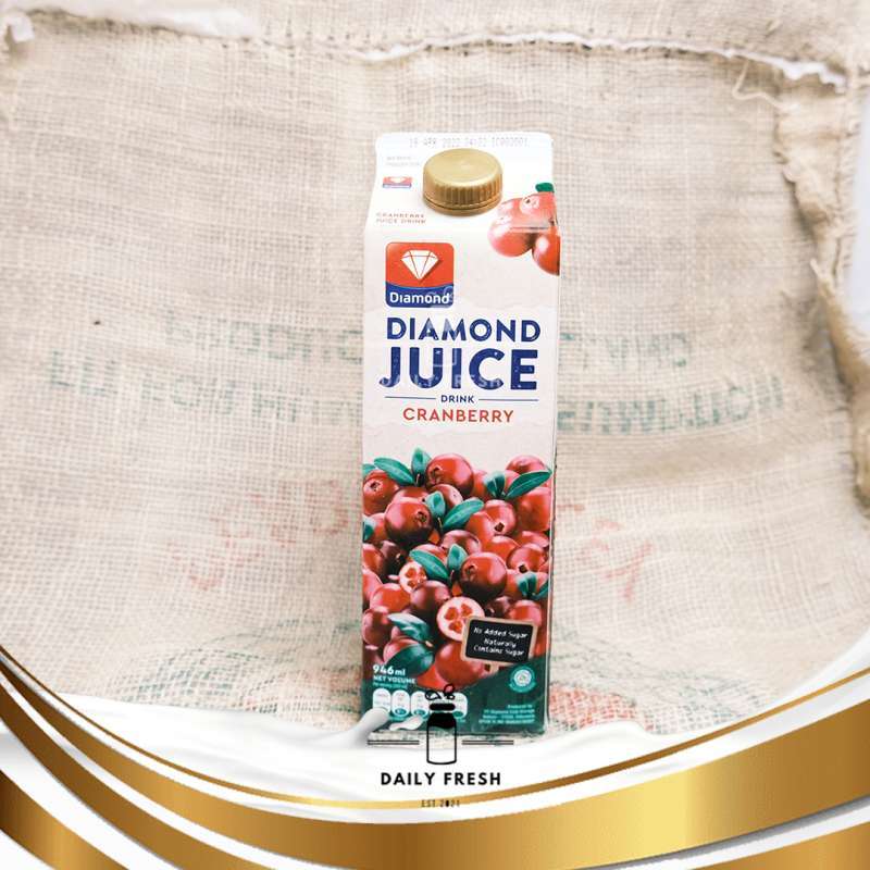Jual DIAMOND JUICE UNSWEET CRANBERRY 946 ML JUS KRANBERI di Seller ...