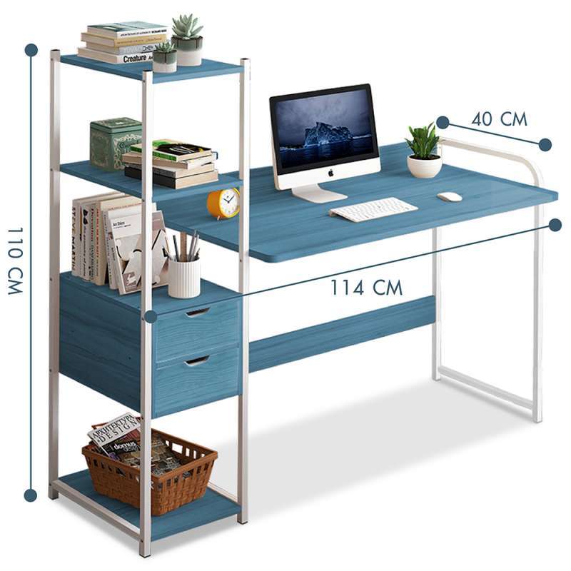 Promo Bg Meja Komputer / Computer Desk / Meja Belajar Kayu / Meja ...